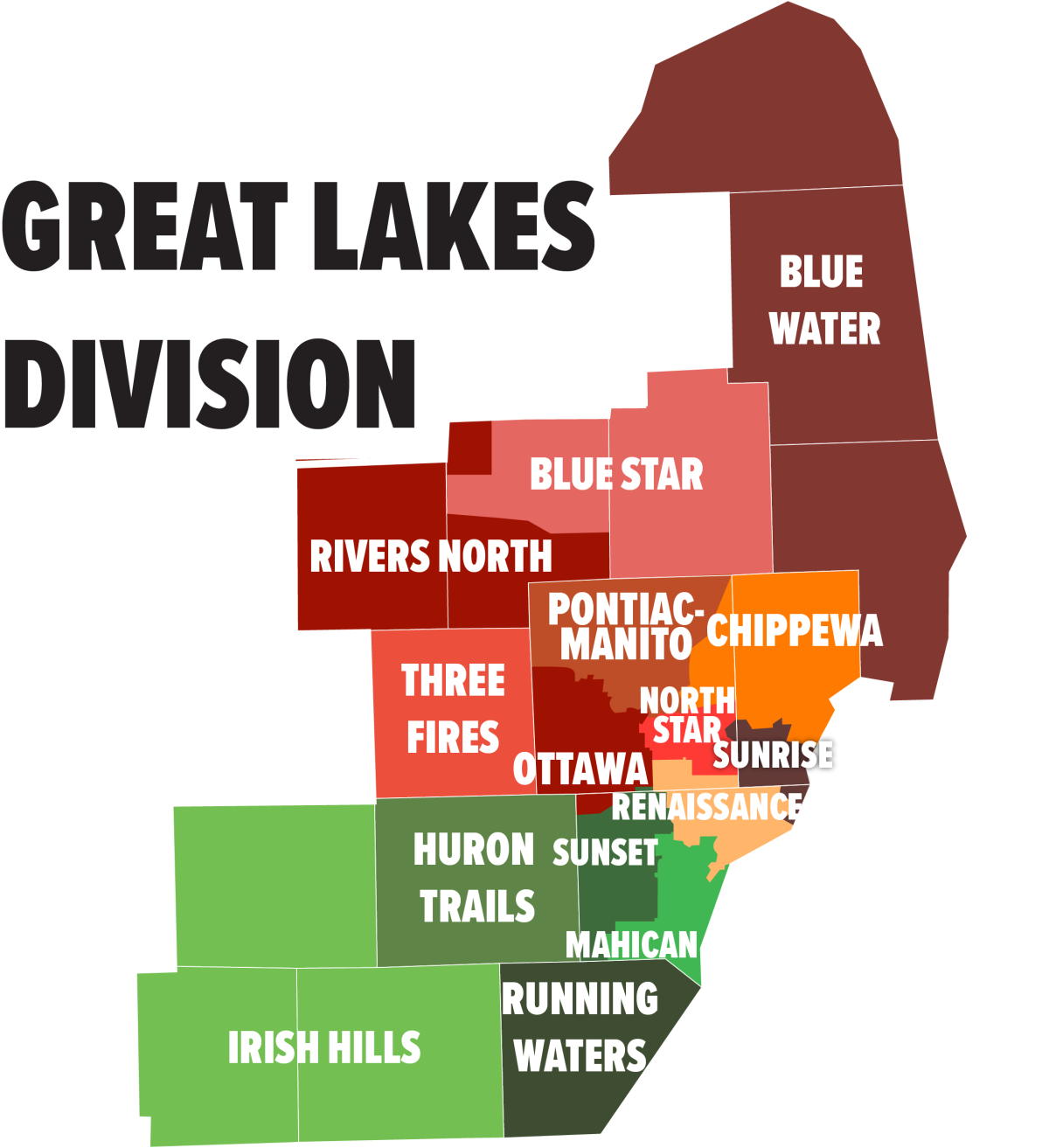 Districts – Michigan Crossroads Council | Scouting America