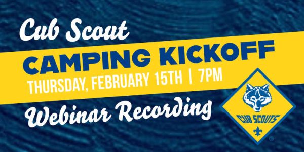 Cub Camping Toolbox – Michigan Crossroads Council | Scouting America